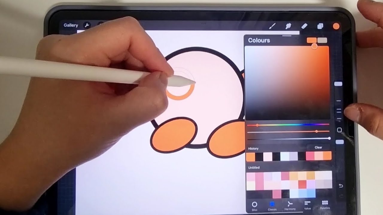 Quick & Simple Procreate drawing using an iPad pro 11-inch. Art made in ...