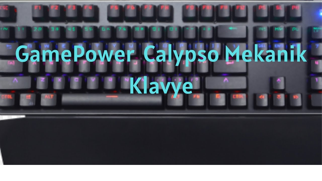 GamePower’ın Calypso RGB Klavyesini İnceledim! - YouTube