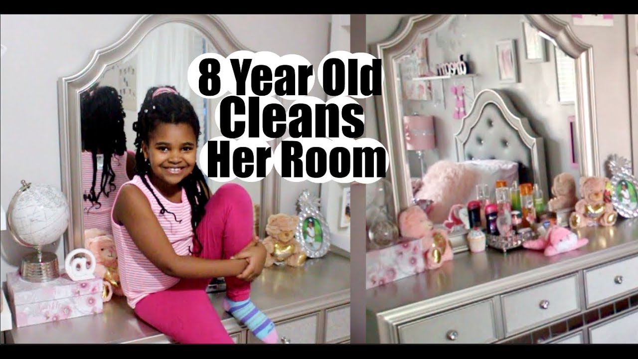 Clean With Me|Princess Style|8 Year Old Cleans Her Room - YouTube