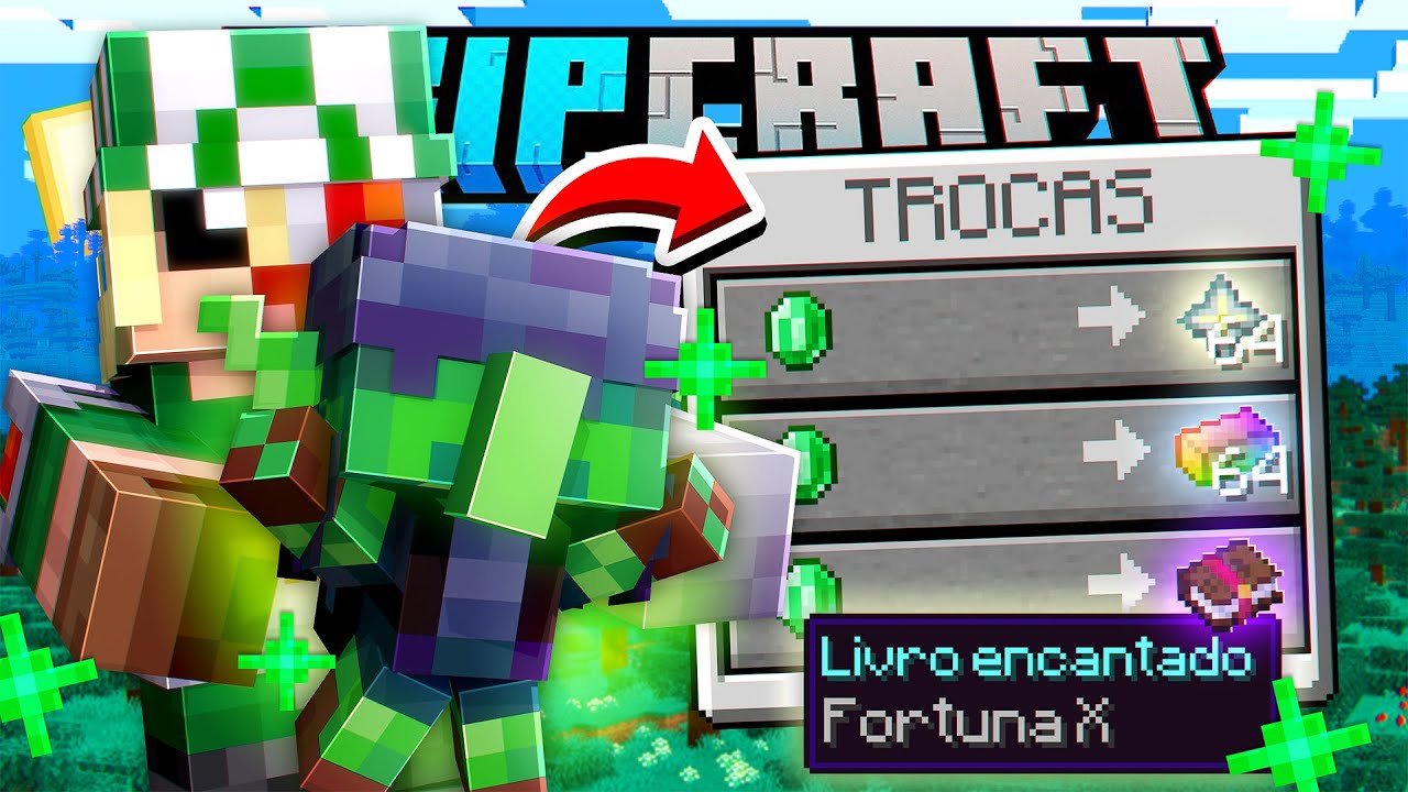 Esse Goblin Faz Trocas LendÁrias No Minecraft Dripcraft Ep 02 Youtube