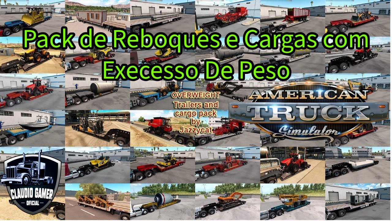 Atualização e Download Overweight Trailers and Cargo Pack v.6.2 Cargas ...