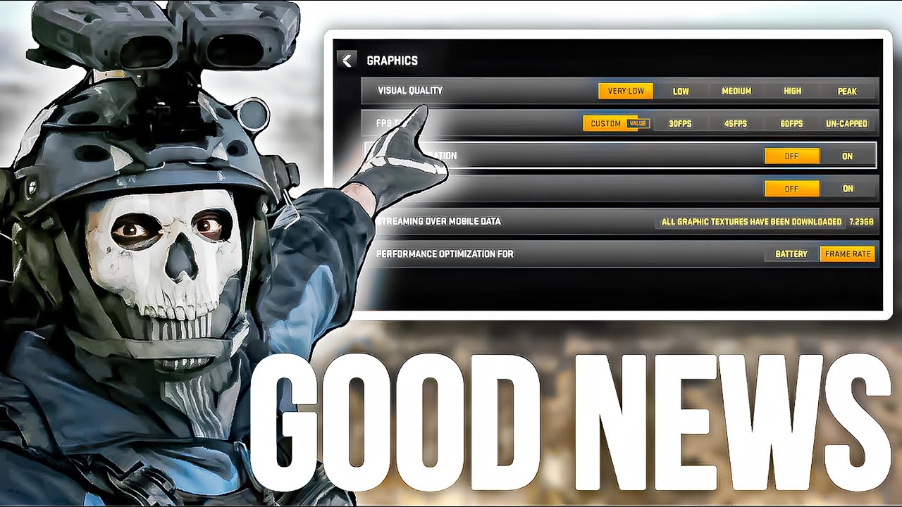 WARZONE MOBILE SEASON 1 BIG UPDATE NEW SETTINGS LEAK 🤯 | NEW BO6 ENGINE LAG FIX + REMOVED ...