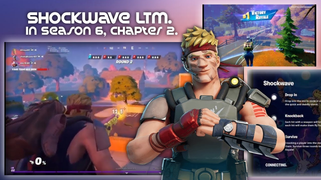 Fortnite: Shockwave LTM Has Returned In Trio's - In Season 6,Chapter 2 ...