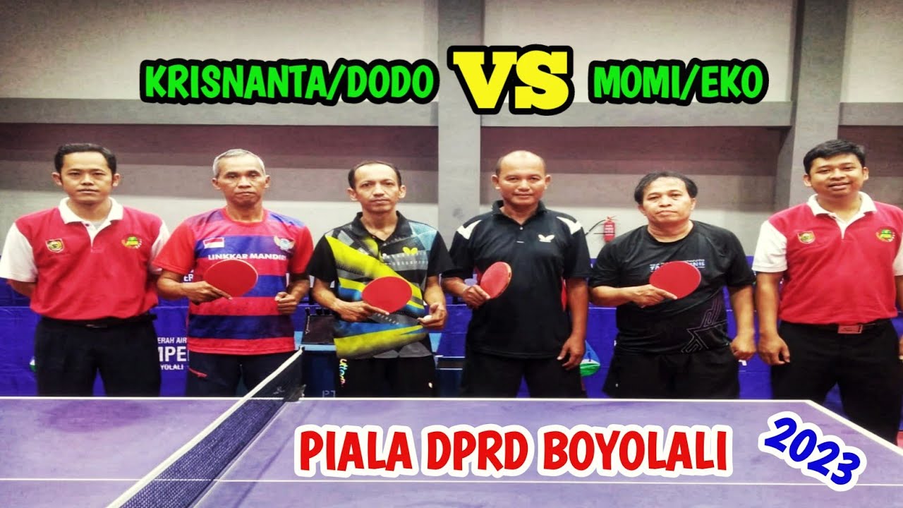 Momi/Eko (Oke Sport) VS Krisnanta/Dodo (LM) lll Semifinal Double U45+ Piala DPRD Boyolali 2023 🏓 ...