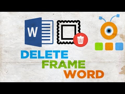 How you can Remove a Frame From the Text Word Document - Software ...