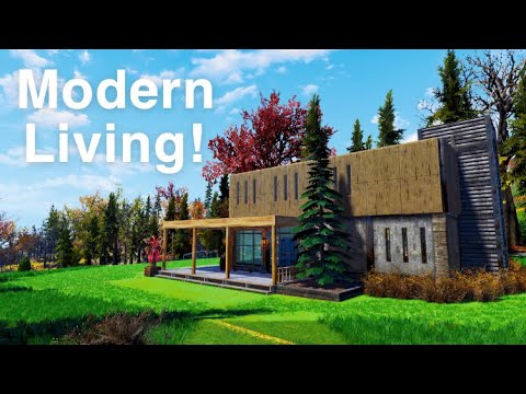 Immersive Modern House CAMP Build Tutorial Fallout 76 (Immersive ...