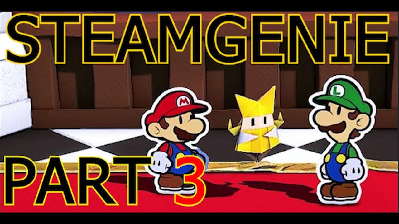 Let's Play | Paper Mario: Origami King - Part 3: Luigi - YouTube
