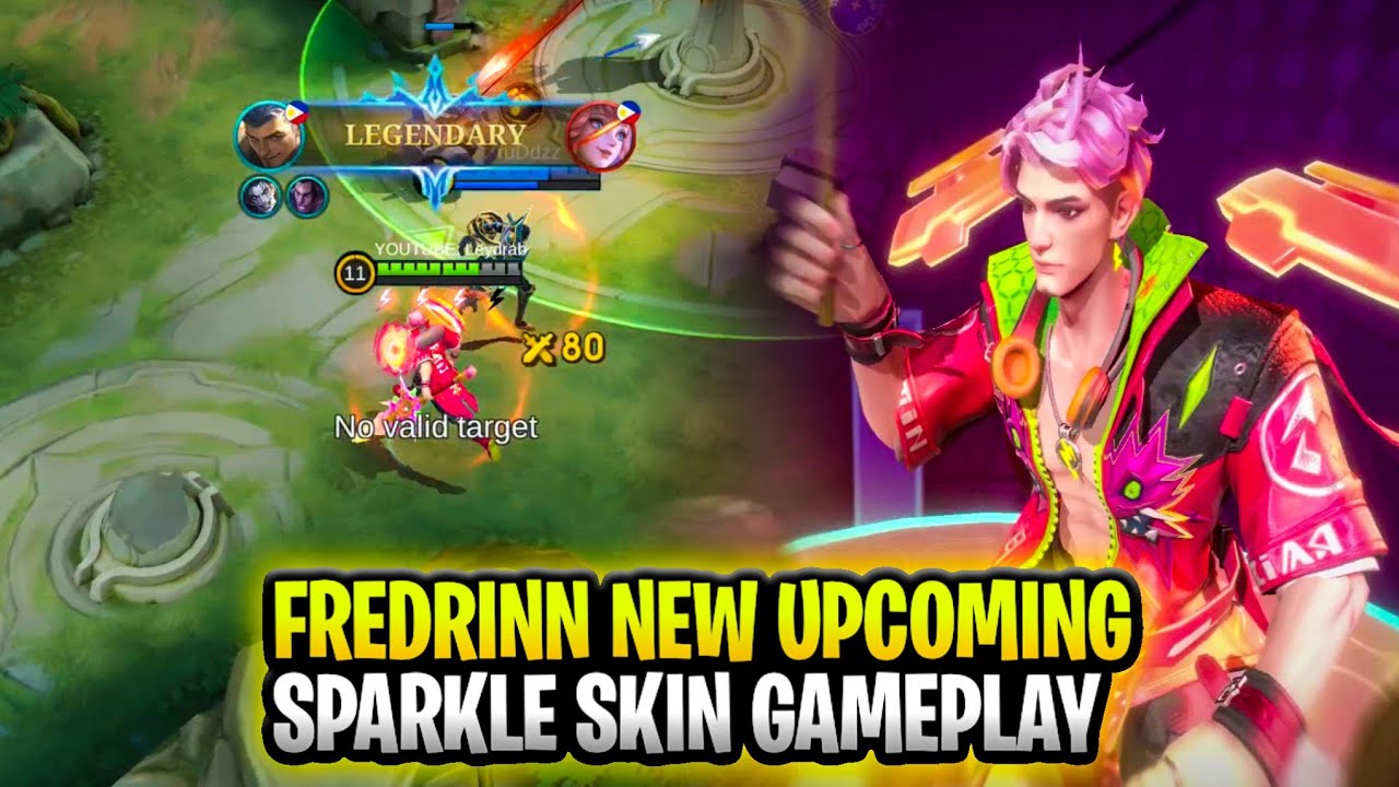 Fredrinn New Upcoming Sparkle Skin Gameplay | Mobile Legends: Bang Bang ...