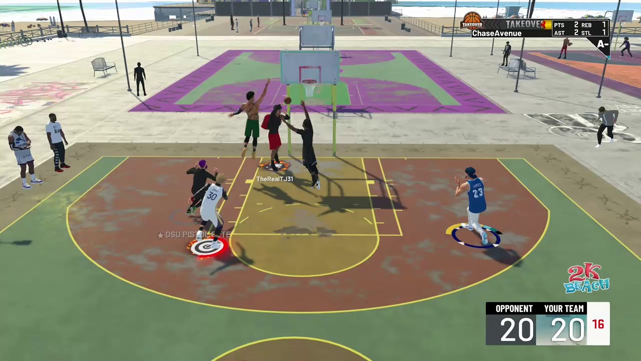 NBA 2K21 2K Beach ⛱ Oh Now I Make A Shot - YouTube