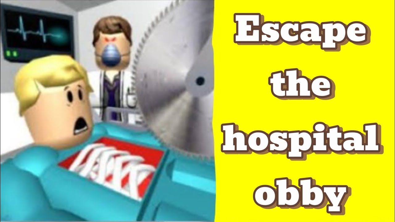 Roblox - escape the hospital obby ( full walkthrough ) - YouTube