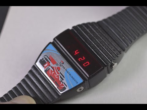 Vintage Texas Instruments Watch Strap