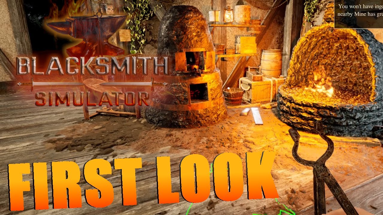 Blacksmith Simulator Prologue - Gameplay - YouTube