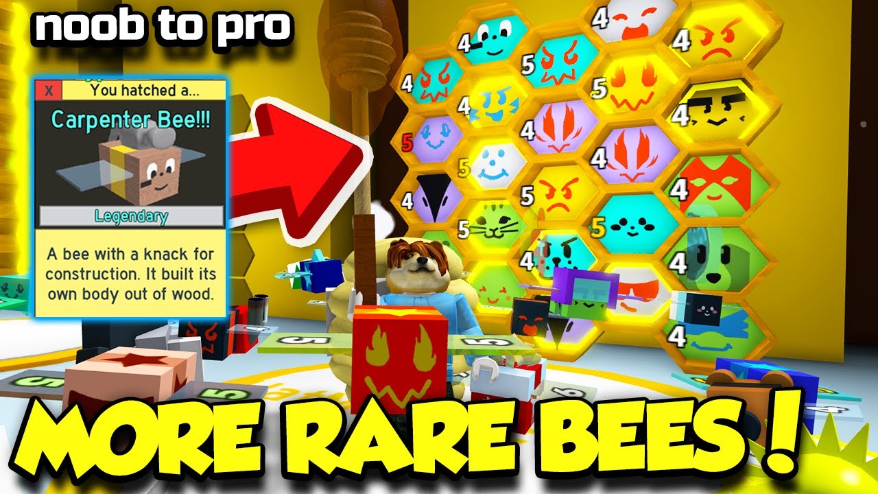 I FILLED MY ENTIRE HIVE WITH RARE BEES!! - NOOB PLAYS BEE SWARM ...