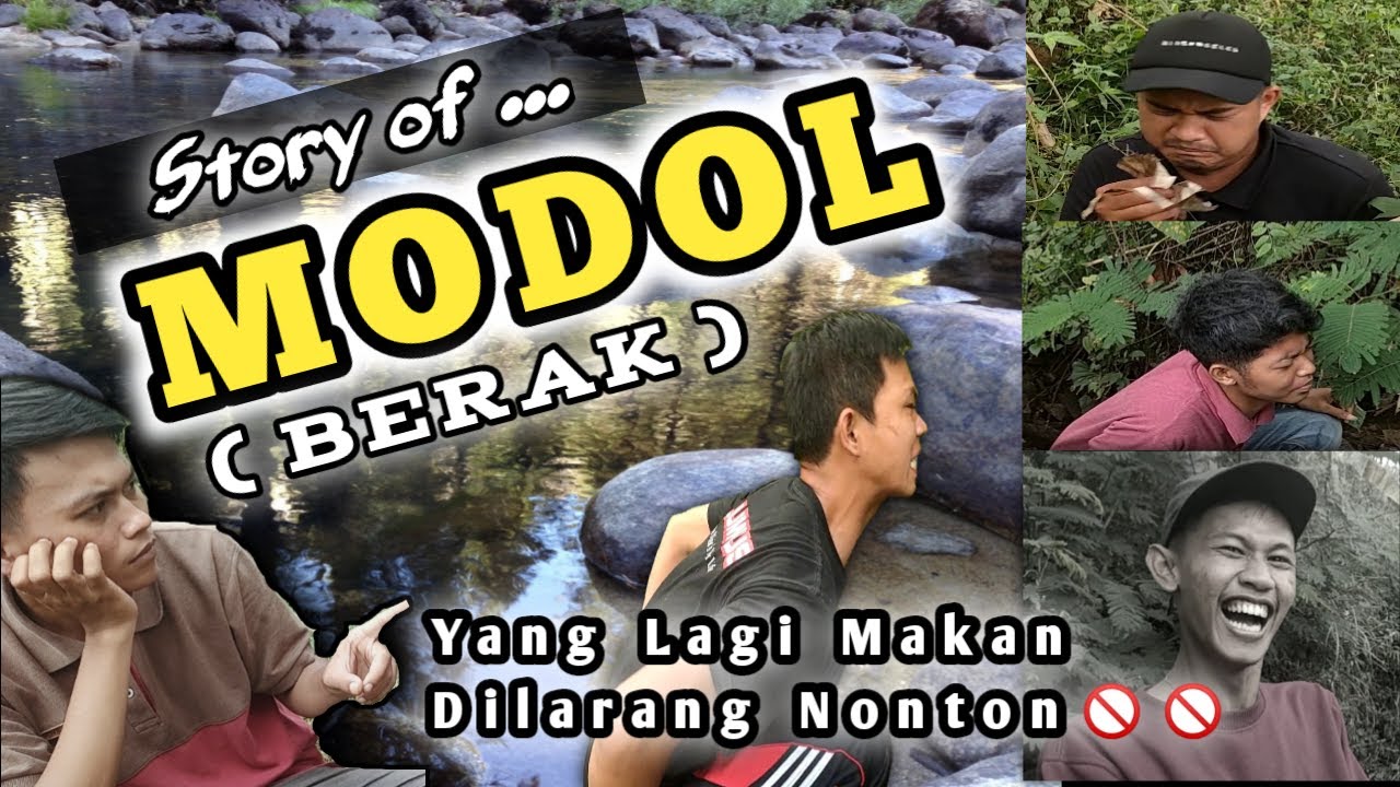 STORY OF MODOL 💩 |Cerita Modol lucu |Cerita berak di kali |Parodi sunda ...