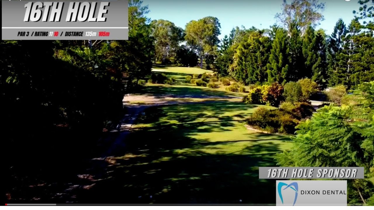 Gympie Golf Course 16th hole - YouTube