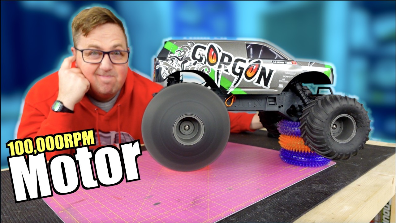 Crazy Fast Motor in a Slow RC Car, what could go Wrong! - YouTube