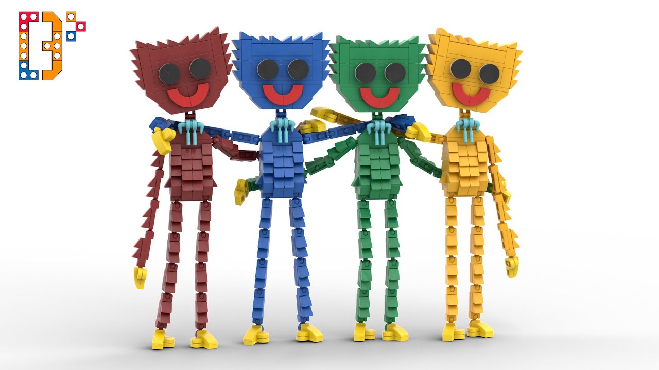 LEGO MINI HUGGIES [Poppy Playtime Chapter 2] - YouTube