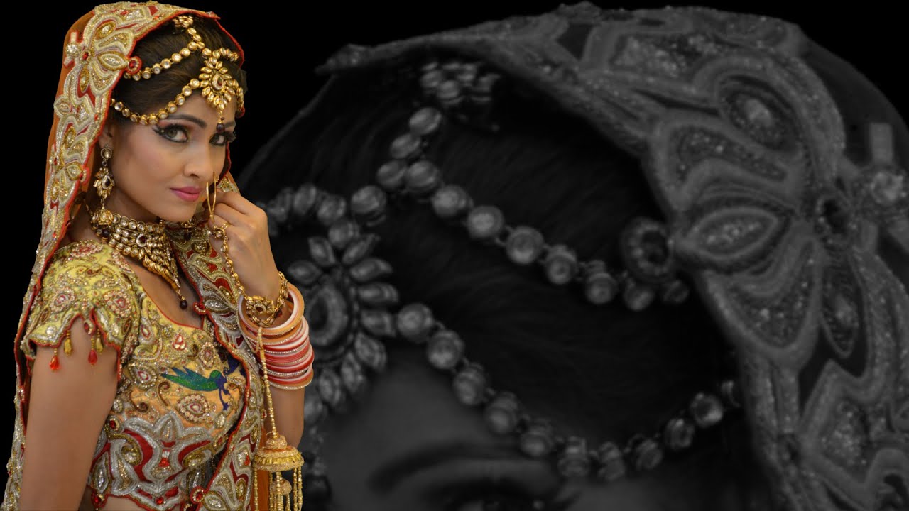 Mughal Inspired Bridal Makeup - YouTube