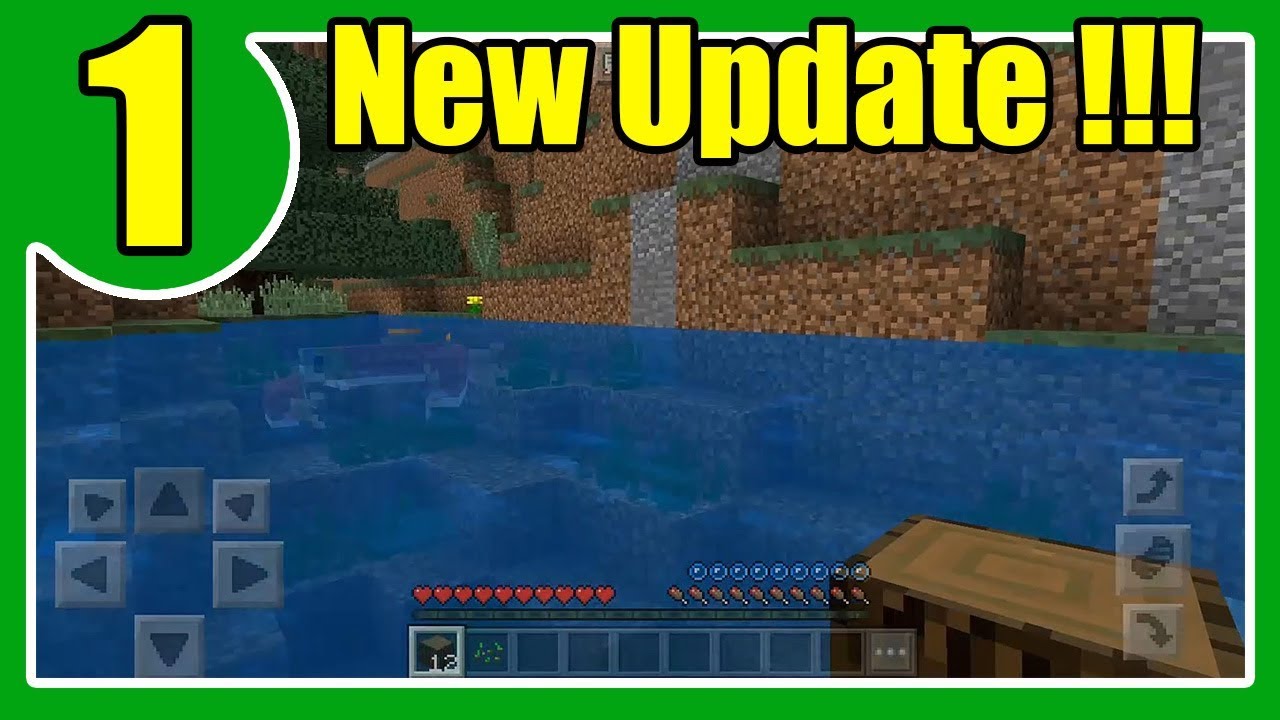 NEW UPDATE !!! Minecraft PE Survival Episode 1 - YouTube