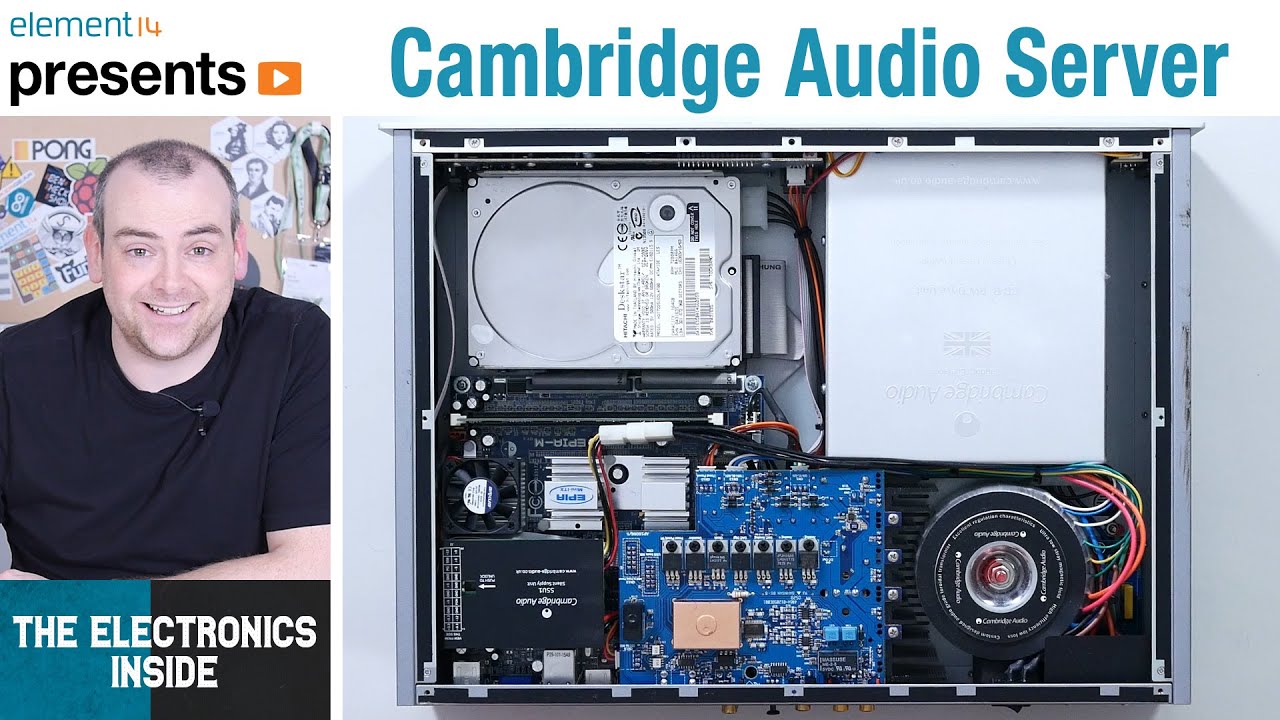 CambridgeAudio Music Server Teardown - The Electronics Inside - YouTube
