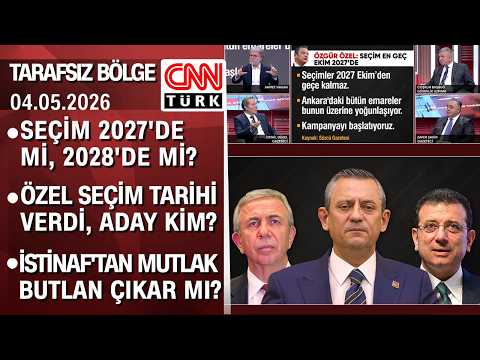 Seçim 2027'de mi, 2028'de mi? Özel seçim tarihi verdi, aday kim? - Tarafsız Bölge 04.05.2026