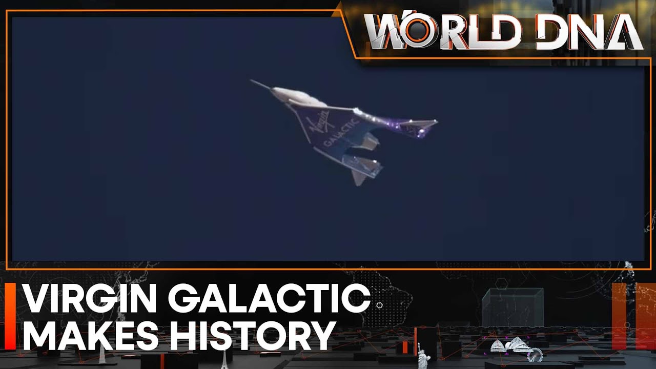 Virgin Galactic makes history with first space tourist flight | World ...