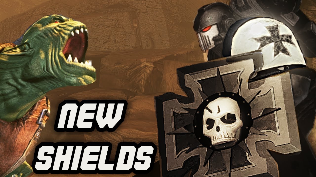 NEW SHIELD GAMEPLAY: Black Templars vs Orks! - Warhammer 40K: Space ...