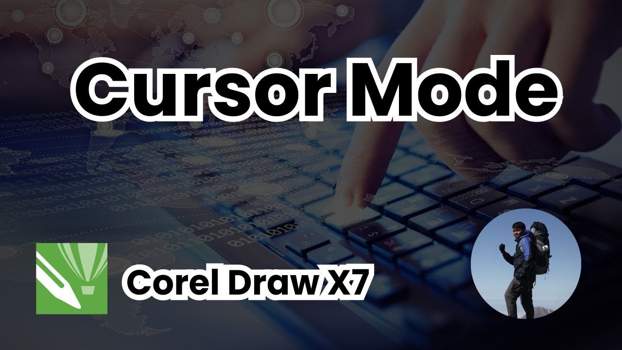 2. TUTORIAL COREL DRAW X7 FOR BEGINNER - Cursor Mode - YouTube