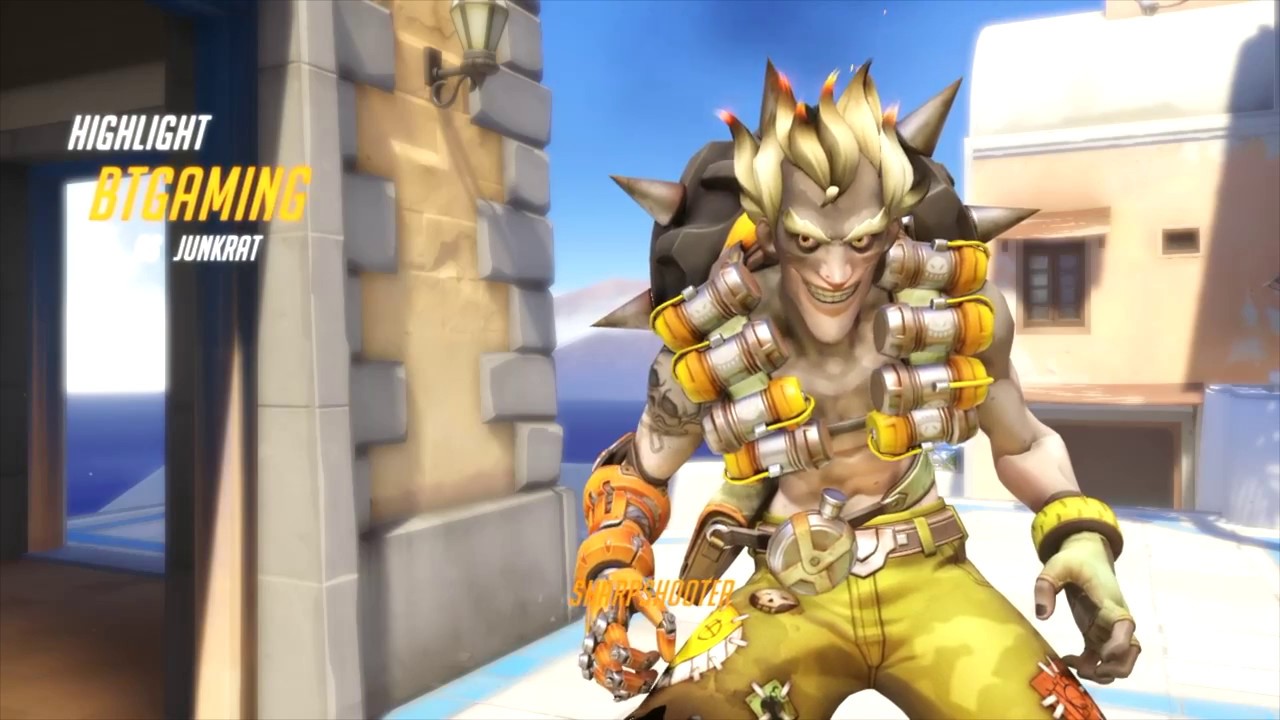Overwatch gameplay "Junkrat" - YouTube
