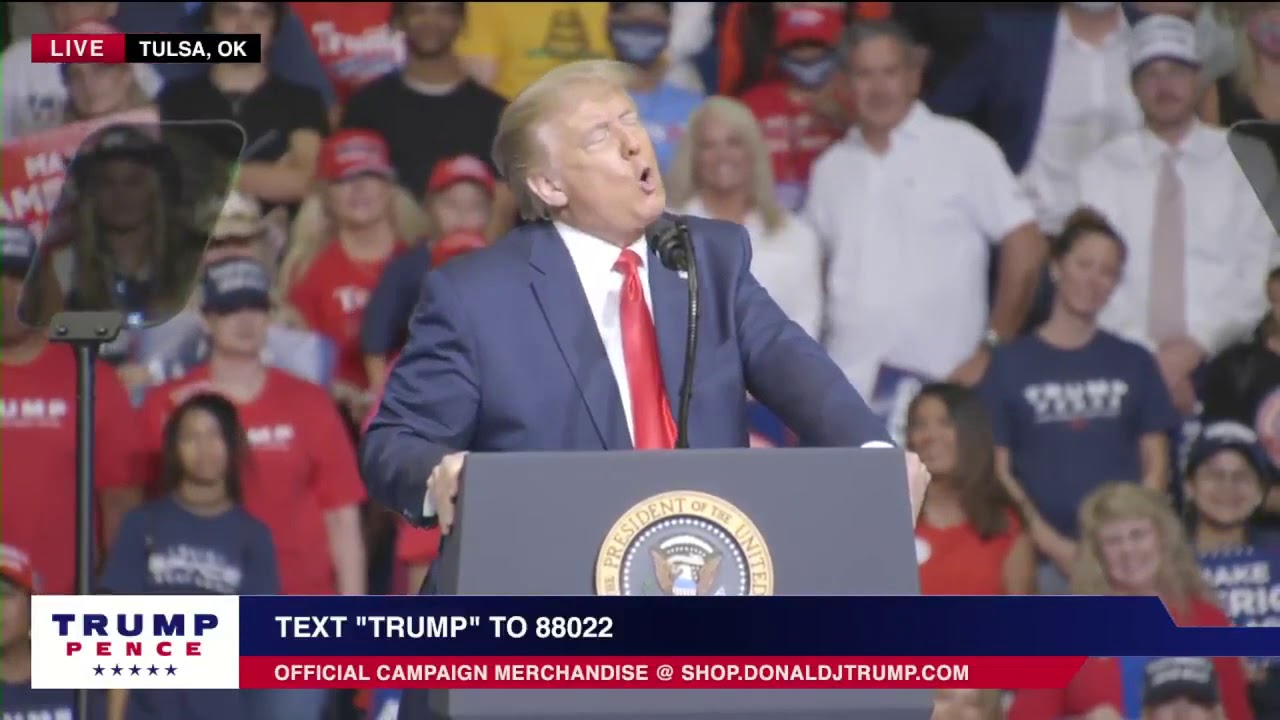 President Trump tells REAL story of walking down a ramp at West Point ...