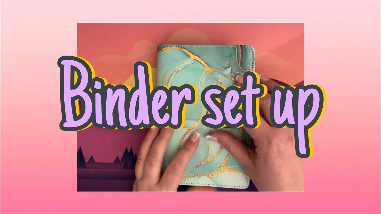 Binder set up - YouTube