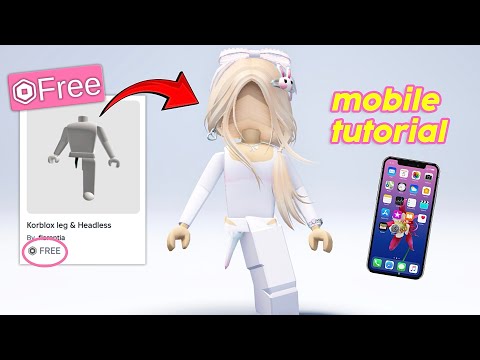 FREE KORBLOX LEG & HEADLESS 2025🤩 (Mobile Tutorial)