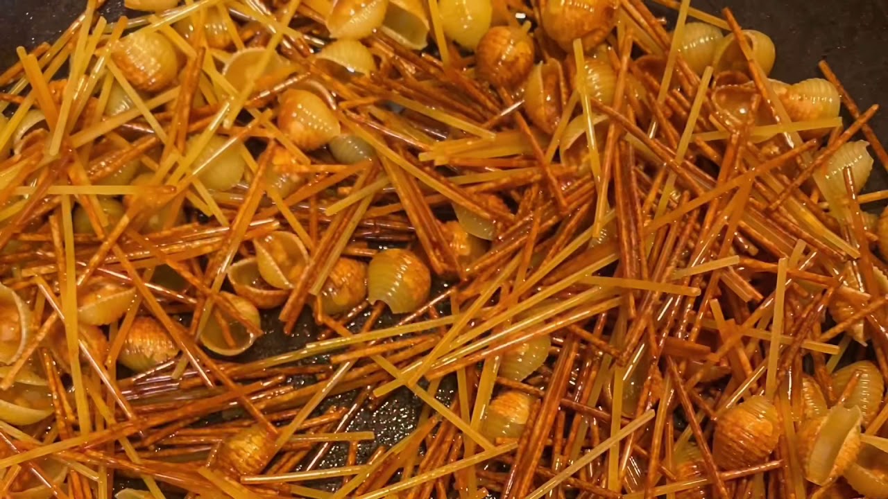 Fideo & Conchitas Soup Recipe - YouTube