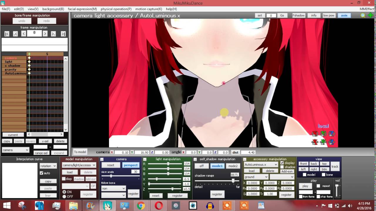 How To Make Eyes Glow. (MMD x MME) - YouTube