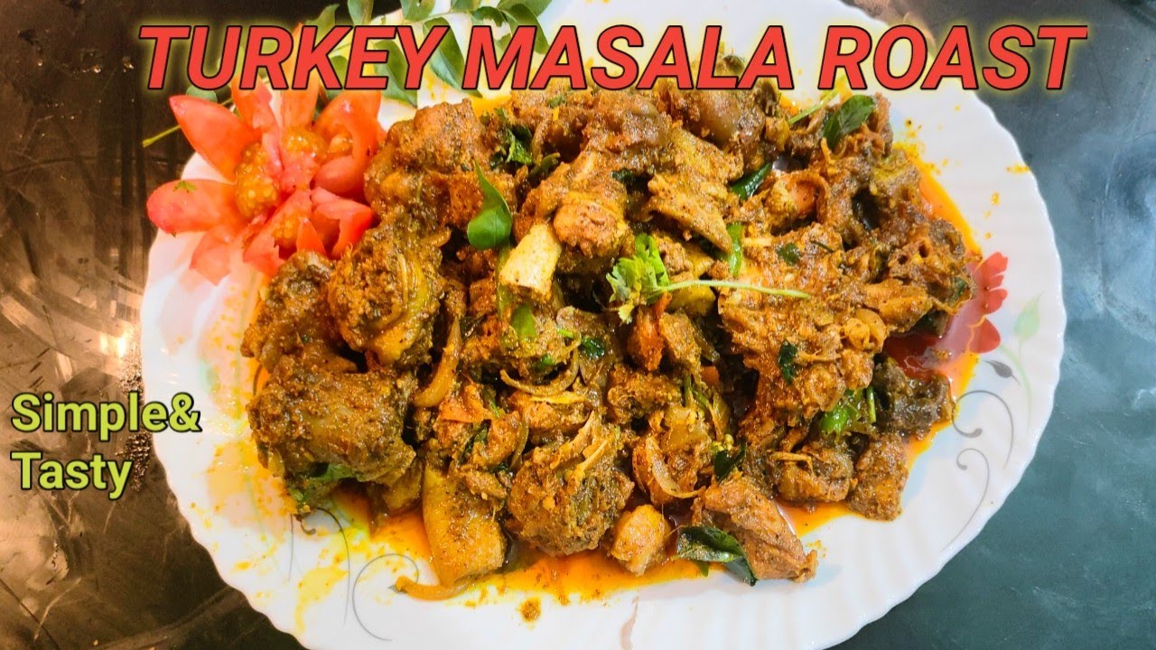 Tasty Turkey Masala Roast / Mummy special Recipe /ടർക്കി കോഴി മസാല ...