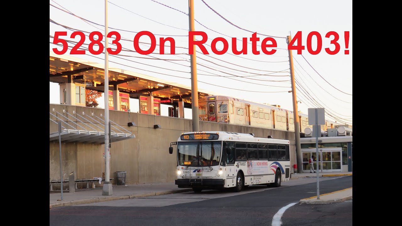 NeoplanDude | NJ Transit 2008 NABI 416.15 #5283 On Route 403, To ...