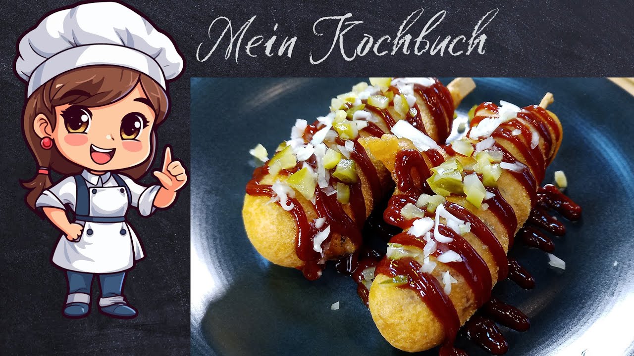 👩‍🍳 Corn Dog Variation #superbowl - YouTube