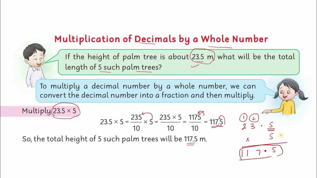 05 Multiplication of Decimals by a Whole Number | Mathematics 5 | Unit ...