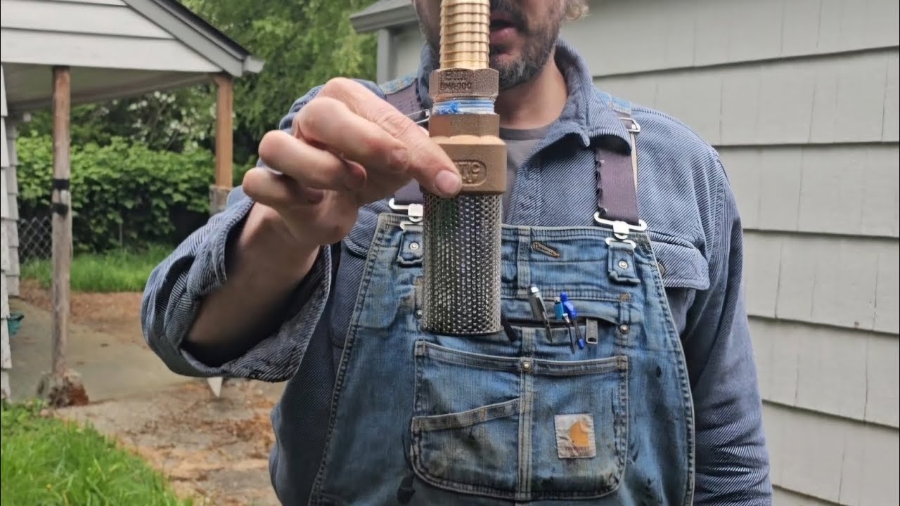 Install Shallow Well Foot Valve and Drop Pipe - YouTube