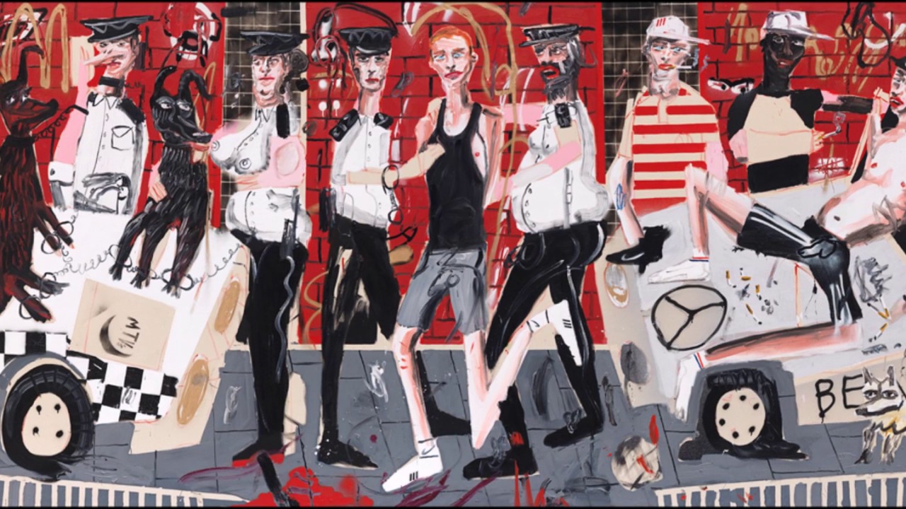 Dale Lewis Art Cologne 2017 CHOI&LAGER Gallery - YouTube