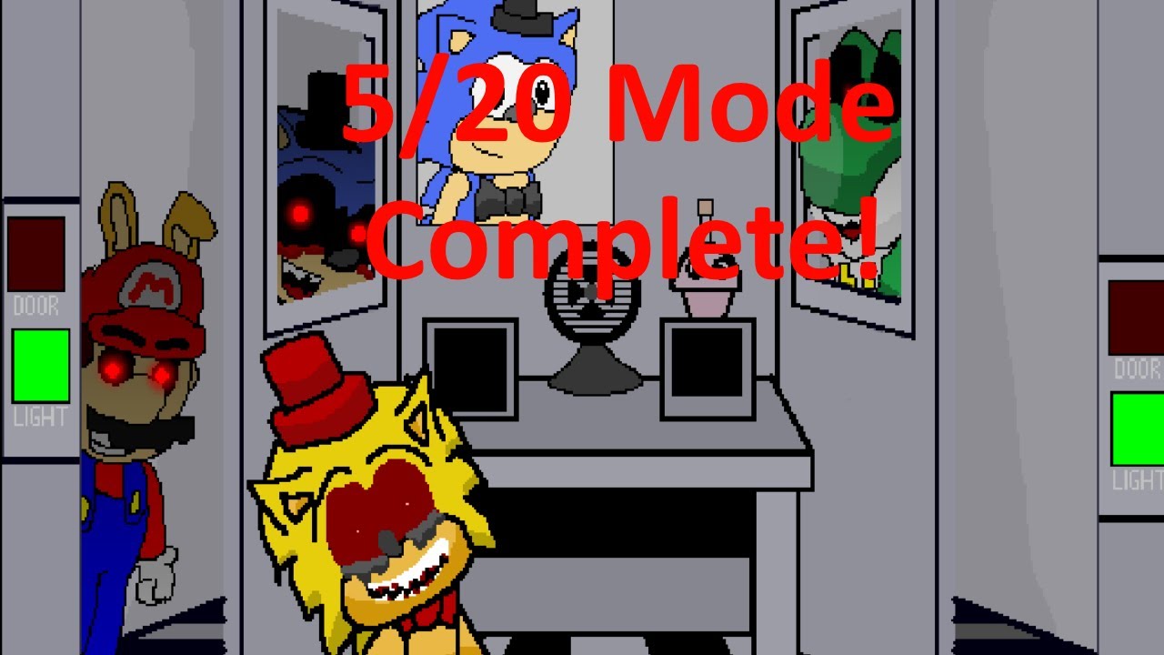 FNaS 1 2.0 - 5/20 Complete! (with power) - YouTube