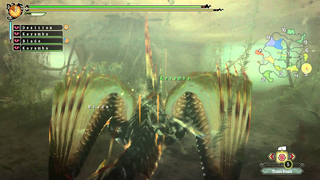[Monster Hunter 3 Ultimate] - Plesioth in a nutshell - YouTube