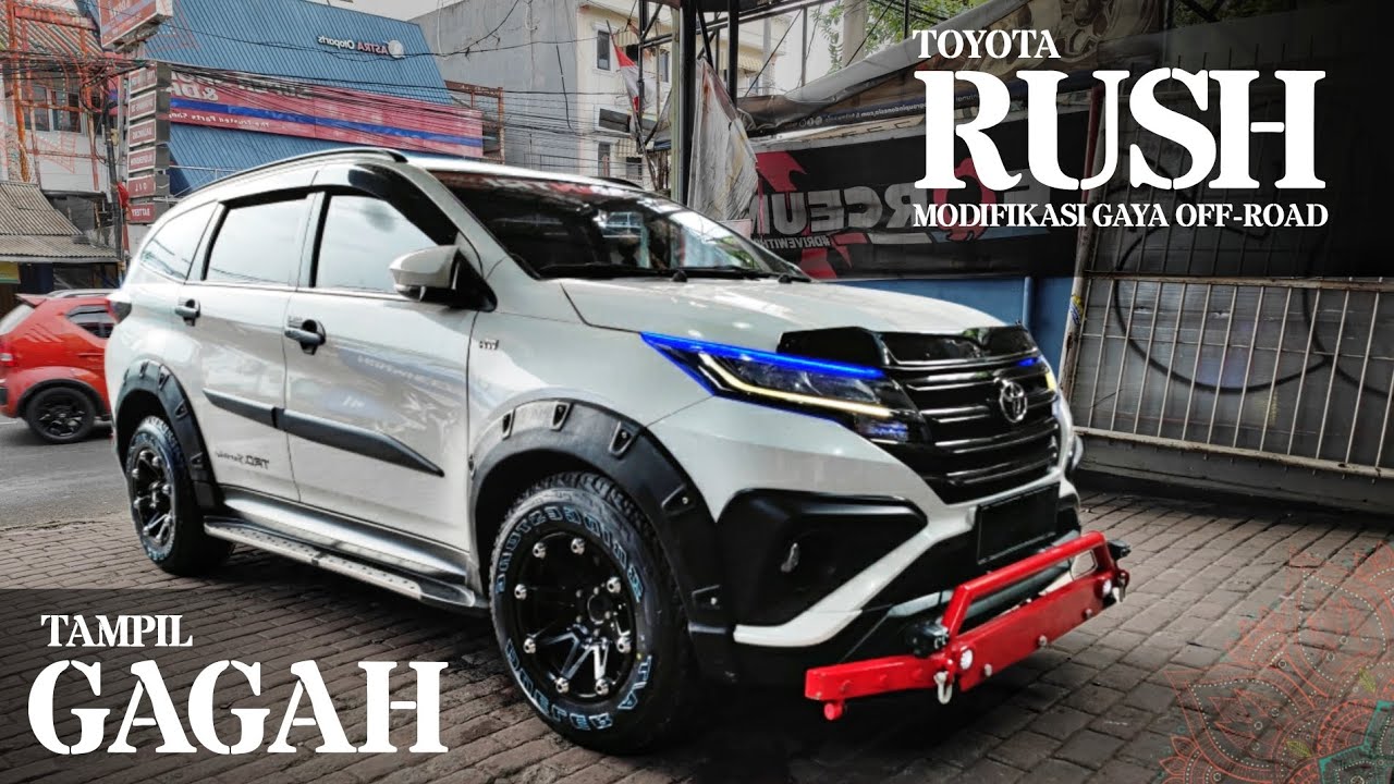 TOYOTA RUSH USE VELG HSR WHEEL RING 15 + BAN A/T 235 70 || GAGAH DAN ...