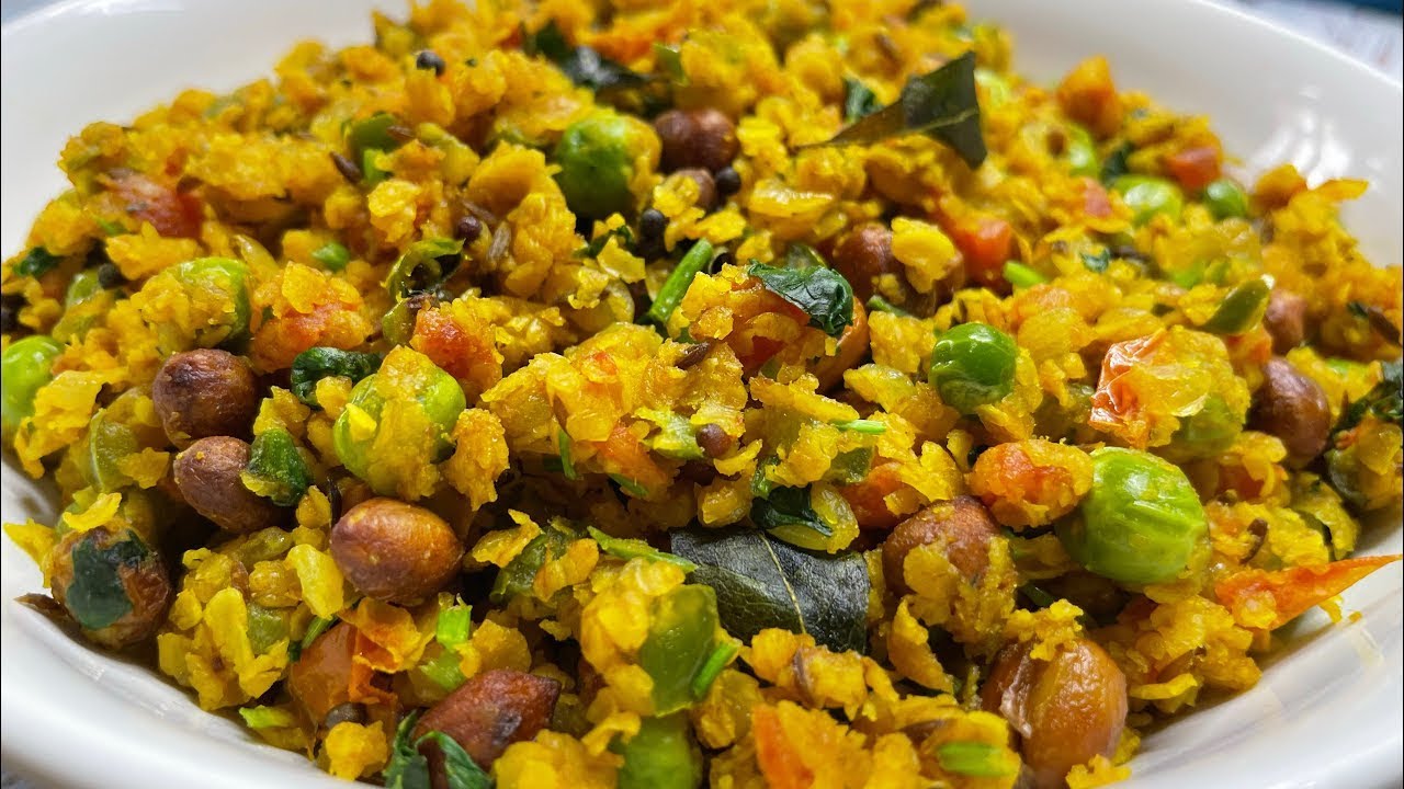 Nutritious Vegetable Oats Poha Recipe - A Healthy Twist on the ...