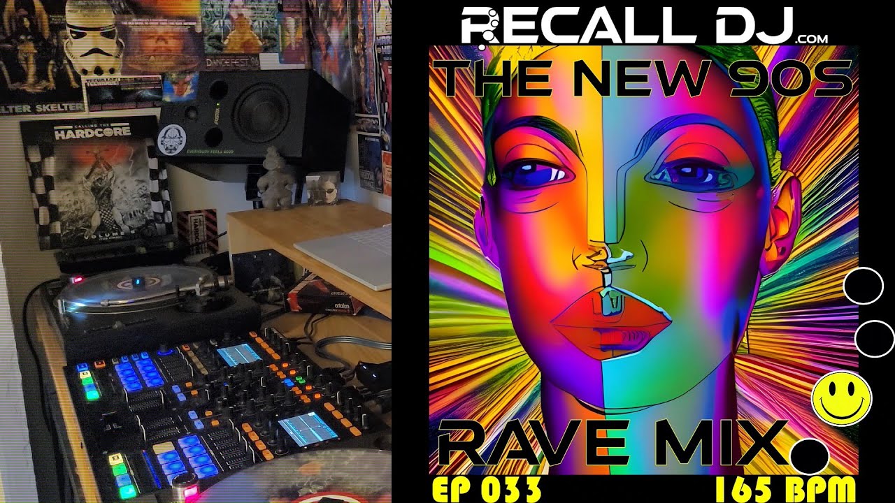 The New '90s Rave Mix - 033 (165 bpm) - Mixed by Recall DJ - YouTube