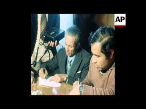SYND 30 3 78 ARAB LEAGUE SECRETARY RIAD GIVES STATEMENT