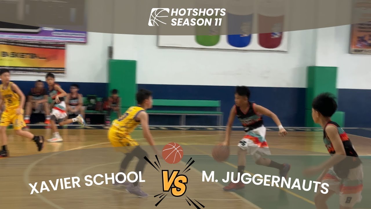 HOTSHOTS S11 - XAVIER VS MIGHTY JUGGERNAUTS BORN 2012 12U (02.10.24) - YouTube