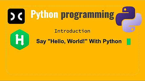 Learn Python The HackerRank way - YouTube