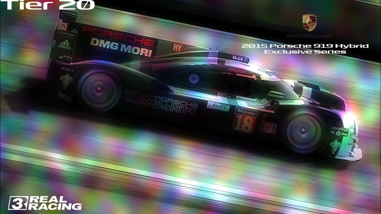 Real Racing 3 - Porsche 919 Hybrid (2015) Exclusive Series - Tier 20 ...