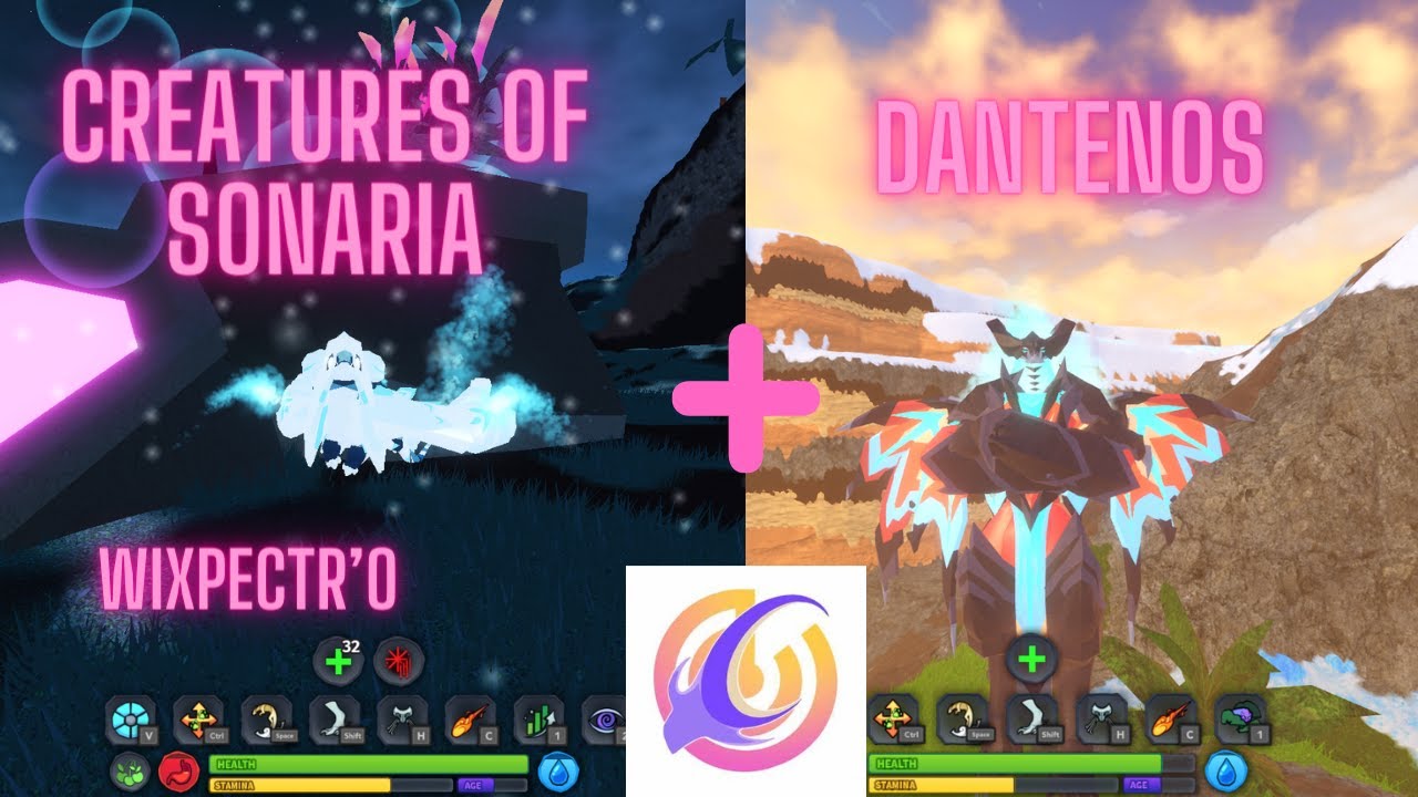 Creatures of Sonaria - Baby to Elder - Wixpectr'o + Dantenos Showcase ...